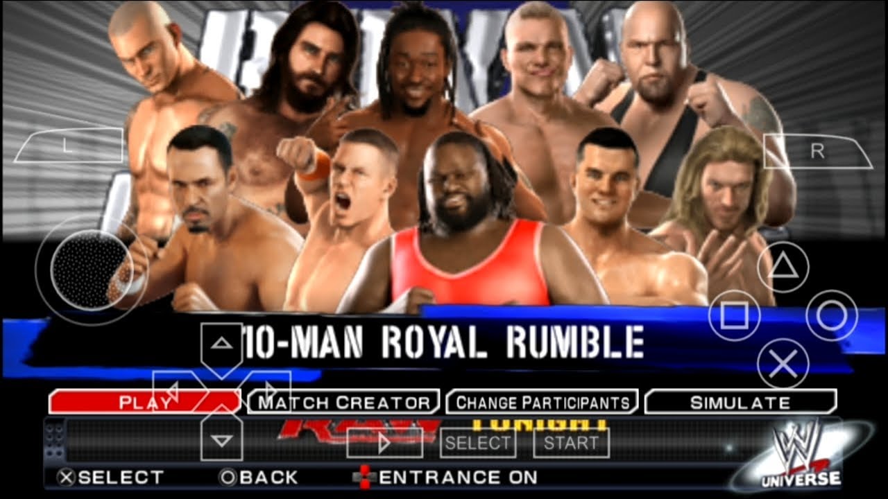 WWE SmackDown vs. Raw 2011 PPSSPP Android Offline Graphics HD - TC ...