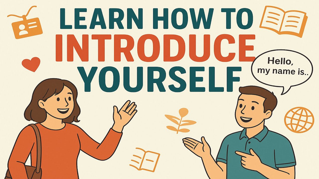 Learn How to Introduce Yourself in English | Daily Conversation for ...