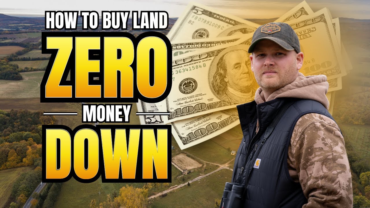How to Buy Land with Zero Money Down | 5 Creative Strategies Explained ...