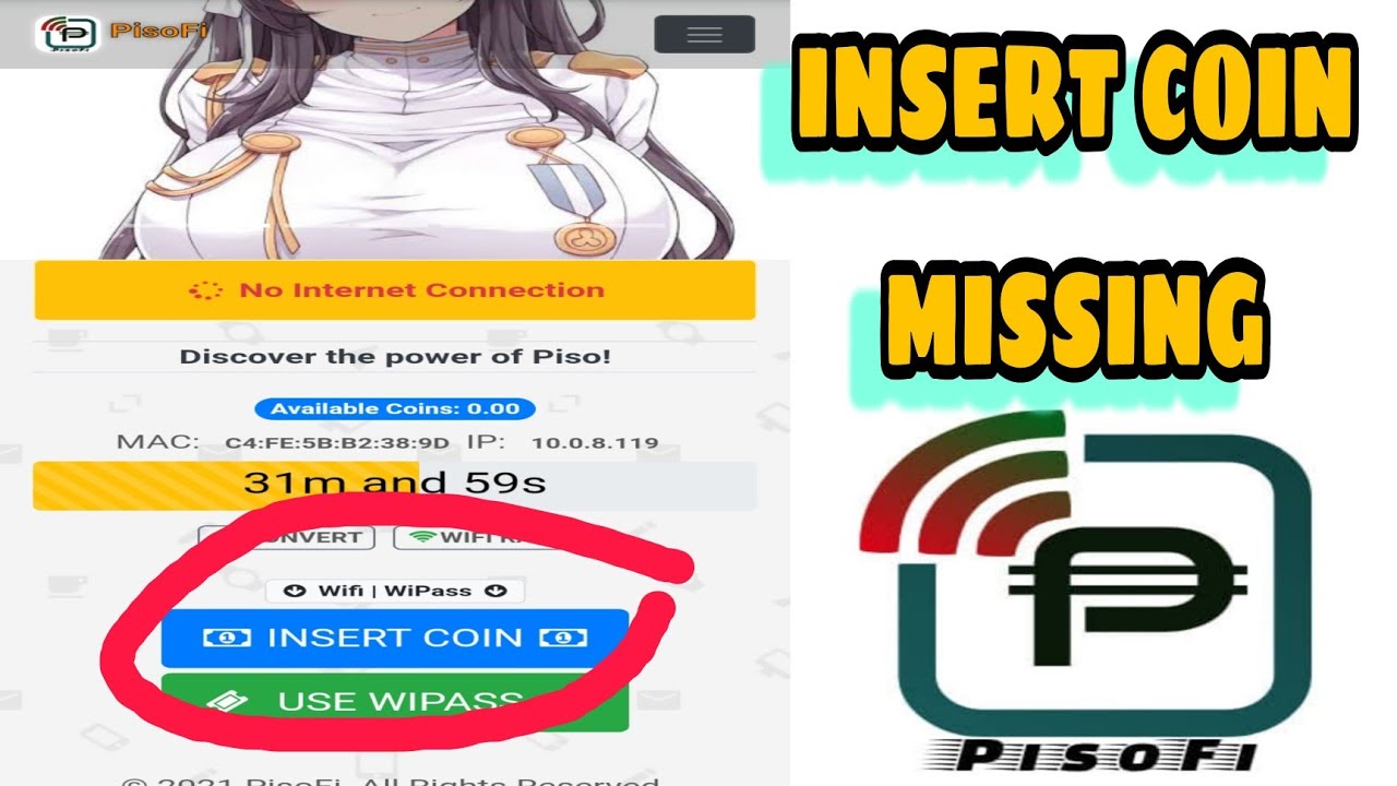 HOW TO FIX PISO WIFI WITHOUT/MISSING INSERT COIN | PISO WIFI PROBLEM ...