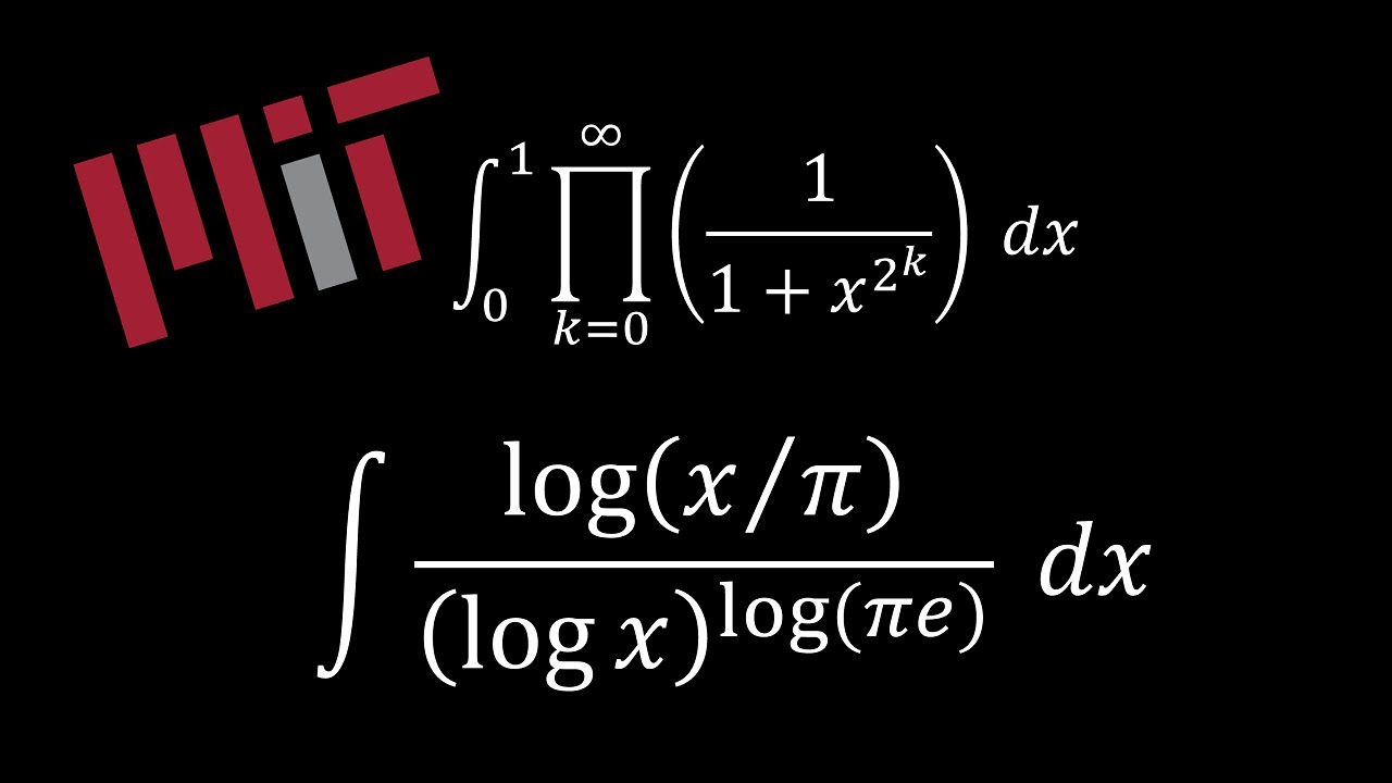 2023 MIT Integration Bee (Part 2) - trigonometric substitutions belong ...