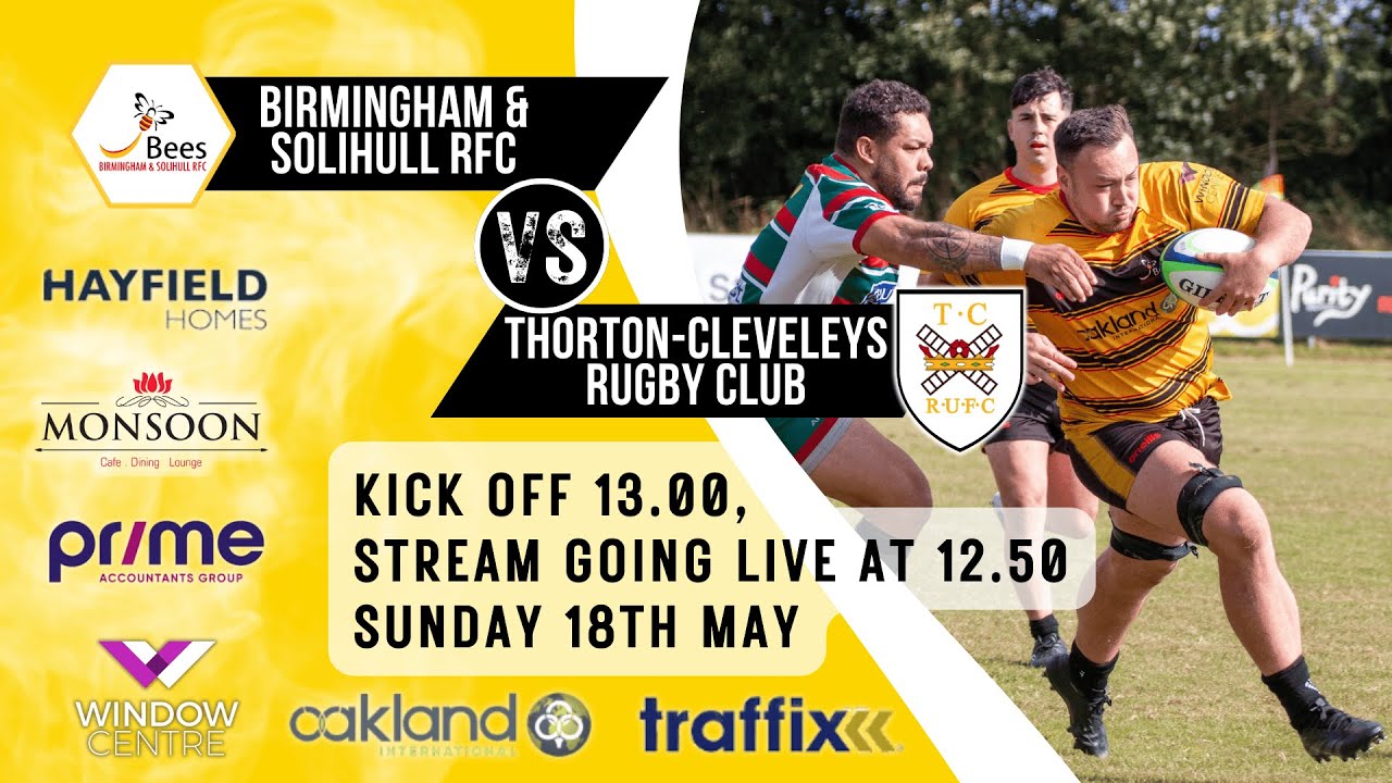 North Counties 2 Plate Final - Birmingham & Solihull RFC v Thornton ...