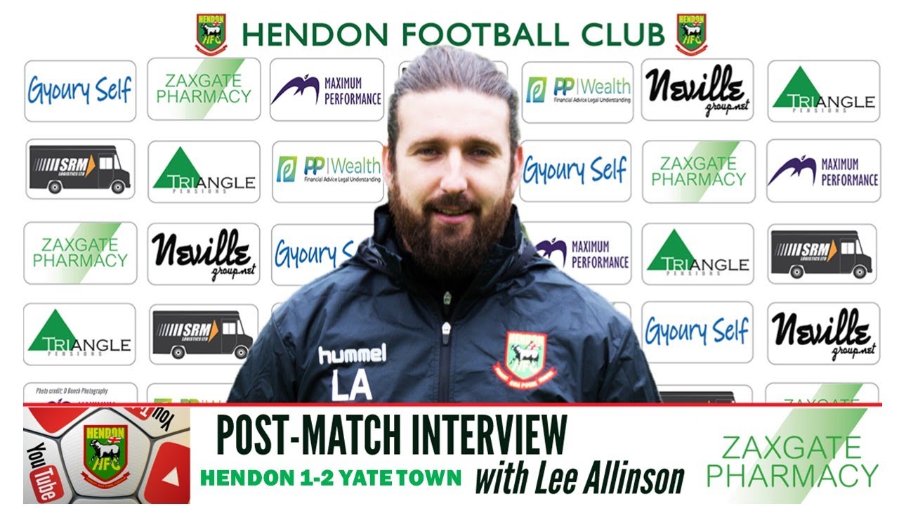 Lee Allinson & Kieron Forbes post match v YATE TOWN - 19 March 2022 ...