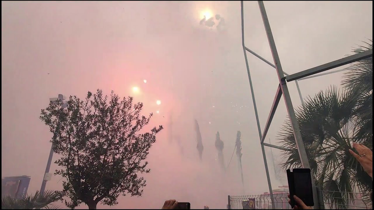 Mascleta Fallas Valencia - Tuesday March 15, 2022 - Pyrotechnics Ricasa ...