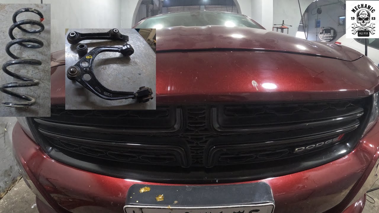 dodge charger - replacing coil spring - replacing upper and lower ...