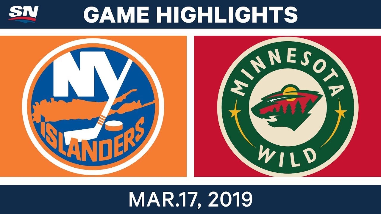 NHL Highlights | Islanders vs Wild – Mar 17, 2019 - YouTube
