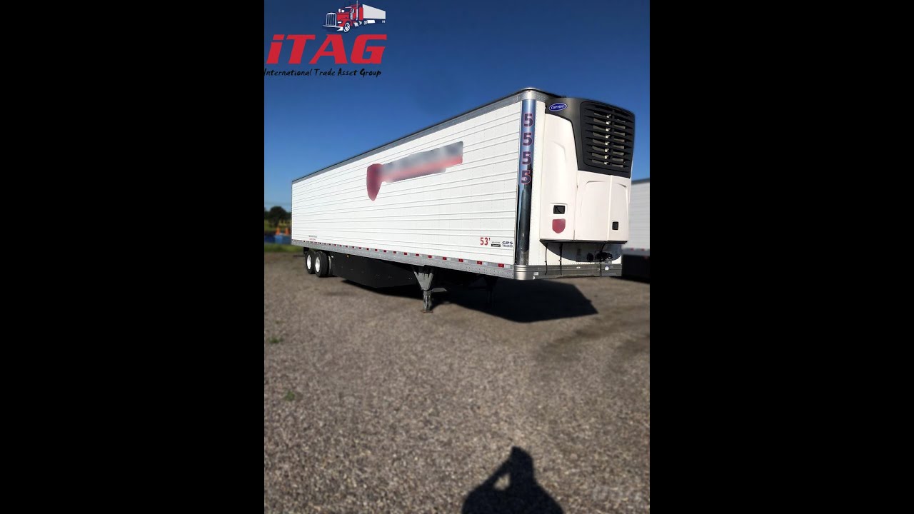 2022 Hyundai 53x102 Reefer Trailer For Sale ITAG Equipment - YouTube