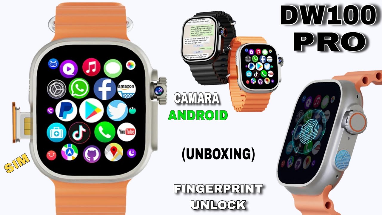 DW100 PRO SMARTWATCH - GOOGLE PLAY / VIDEO CALLS AND MORE - YouTube