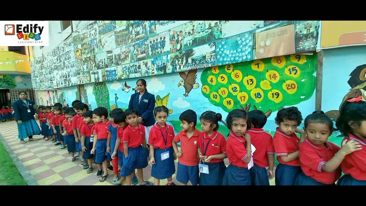 Edify toddlers visited ganesh idol @ Edify kids saroornagar..... - YouTube