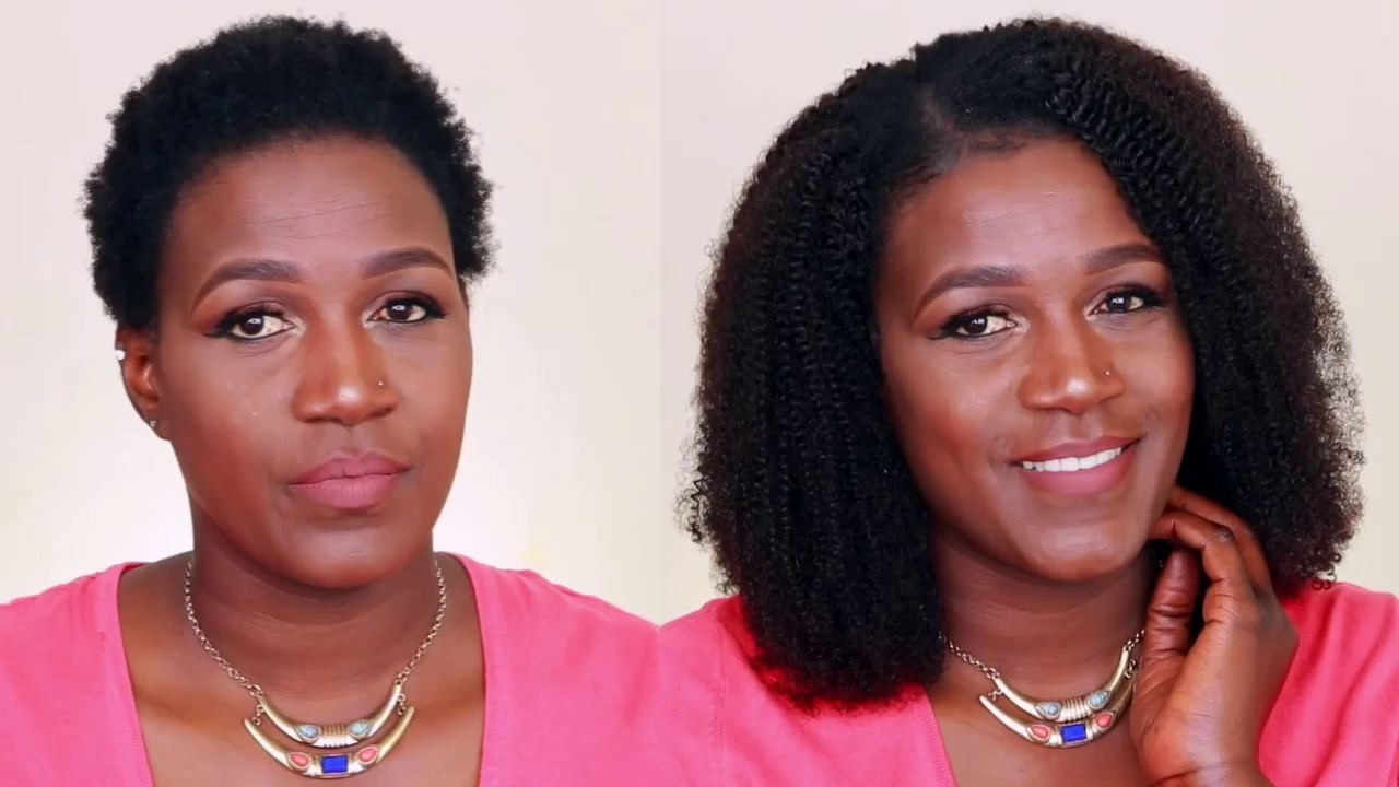 15 Minutes HACK Natural Hair Clipin for TWA - Jane Nashe - YouTube