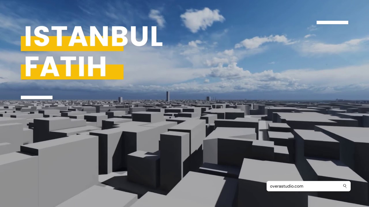 İSTANBUL-FATİH 3D MAP - YouTube