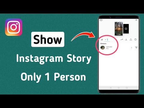How to Show Your Instagram Story to Only One Person - YouTube
