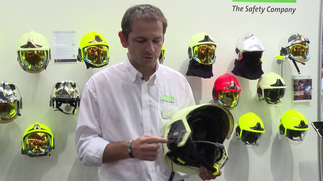 Gallet F1 XF Fire Helmet - YouTube
