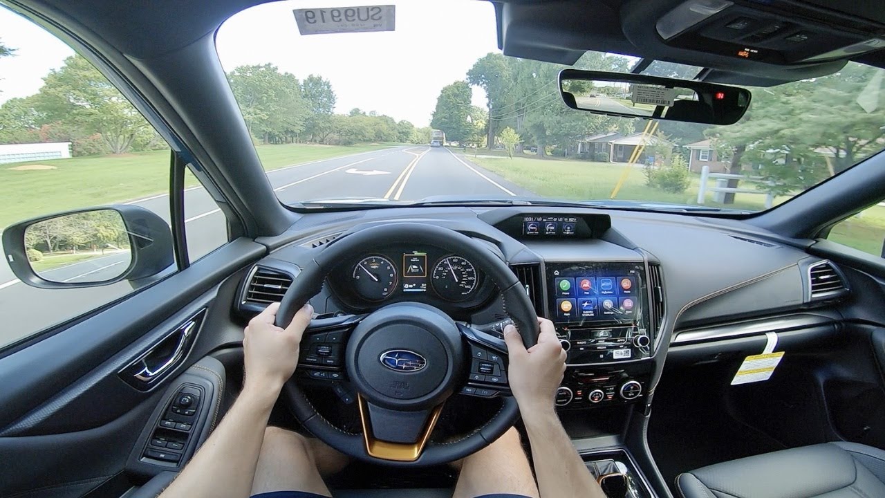 2022 Subaru Forester Wilderness | POV Walkaround and Test Drive - YouTube