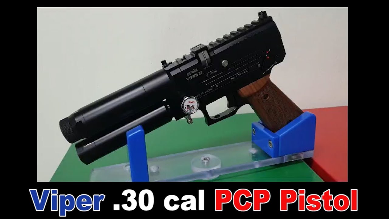 Evanix Viper .30 Caliber PCP (World's Most Poweful Hand Held PCP) - YouTube
