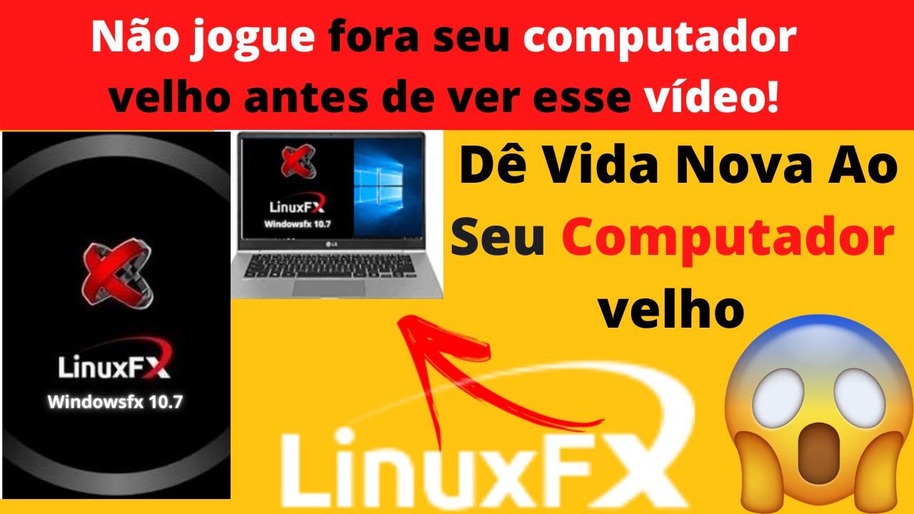 Linuxfx10.8 é bom Linuxfx windowsfx Recupere seu computador velho com o Windowsfx 10.8 - YouTube