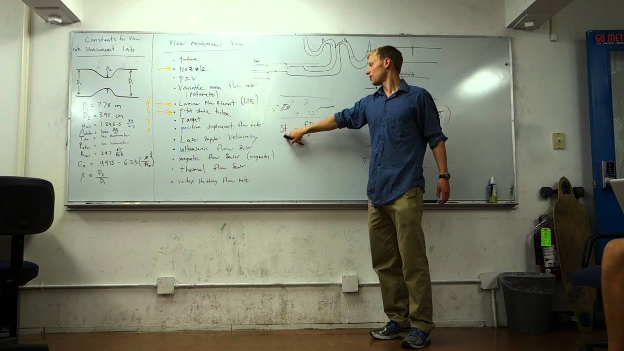 ME70 - Introductory Fluid Mechanics - Lab 5: Flow Rate Measurement ...