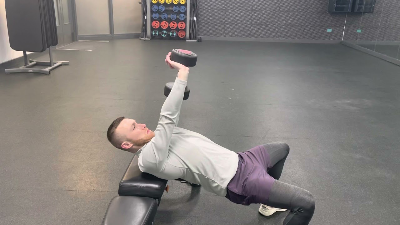 Dumbbell Coffin Press - YouTube