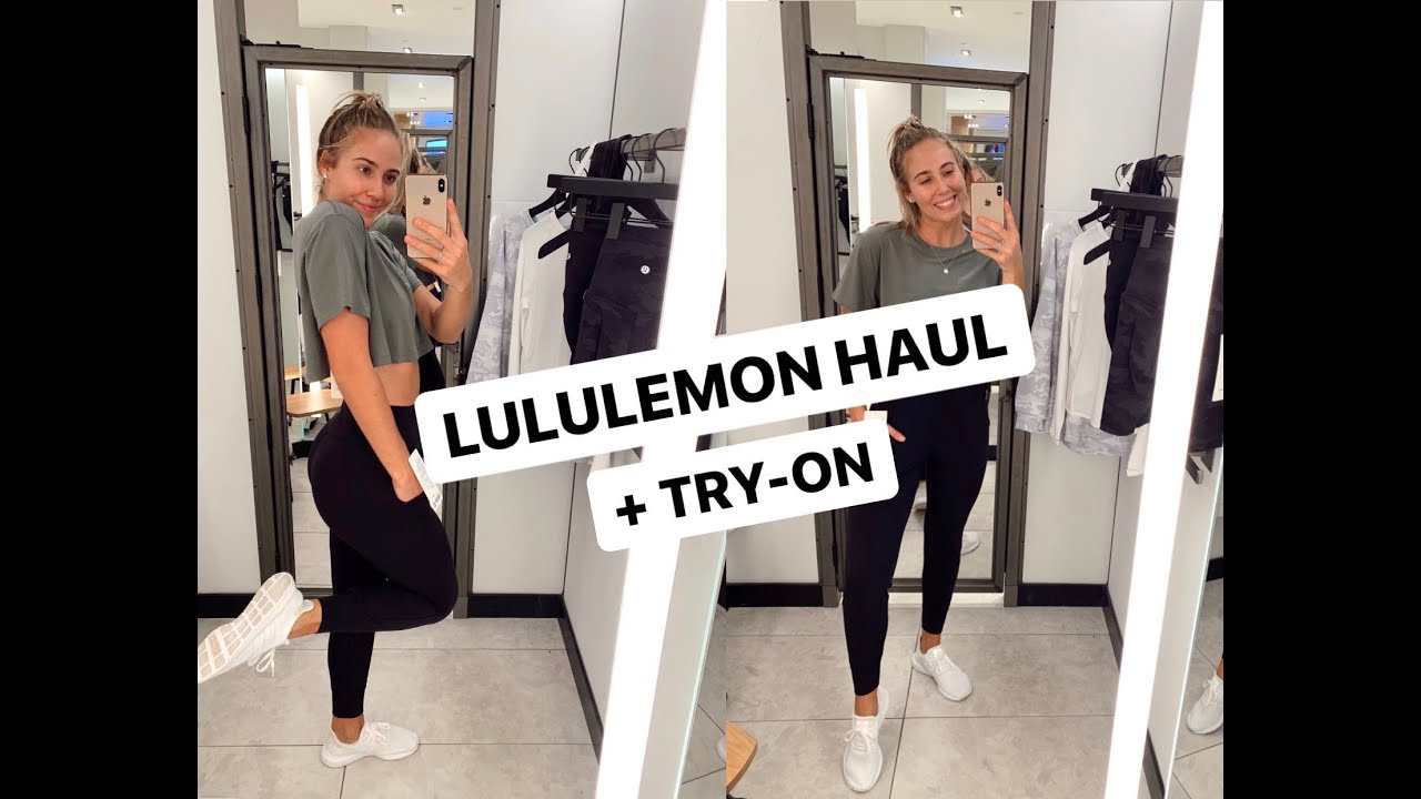 LULULEMON HAUL + TRY-ON - YouTube