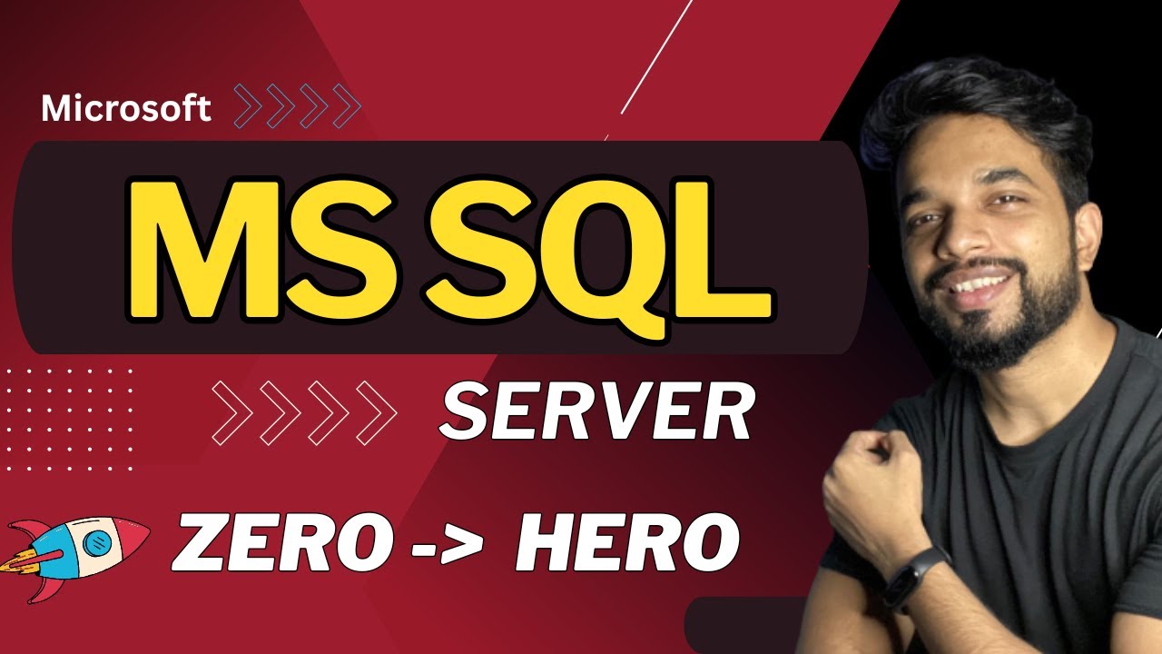 MASTER SQL 🔥 | Beginners to Advance Using MSSQL Server [HINDI] - YouTube