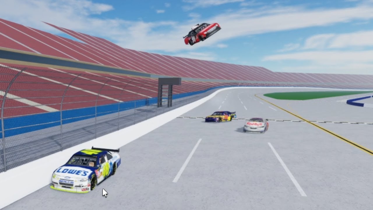 The Best NASCAR Game on Roblox - YouTube