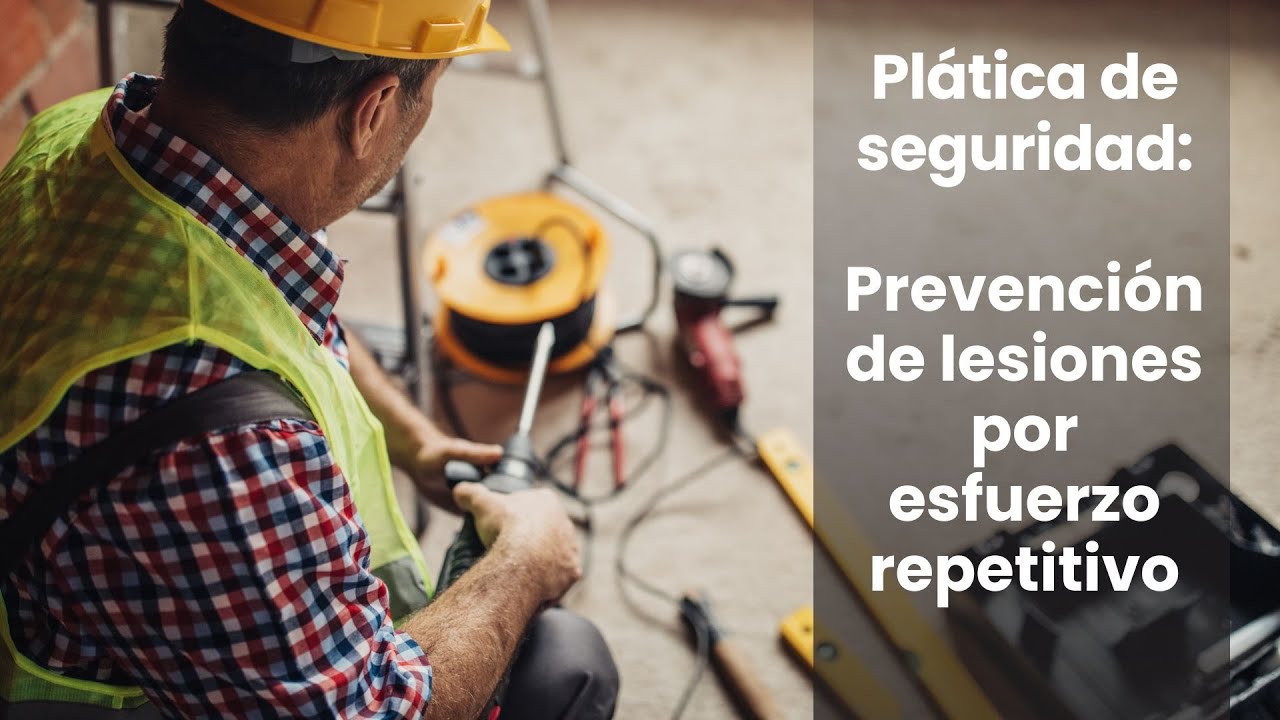 Pláltica de Seguridad: Prevención de lesiones por esfuerzo repetitivo ...