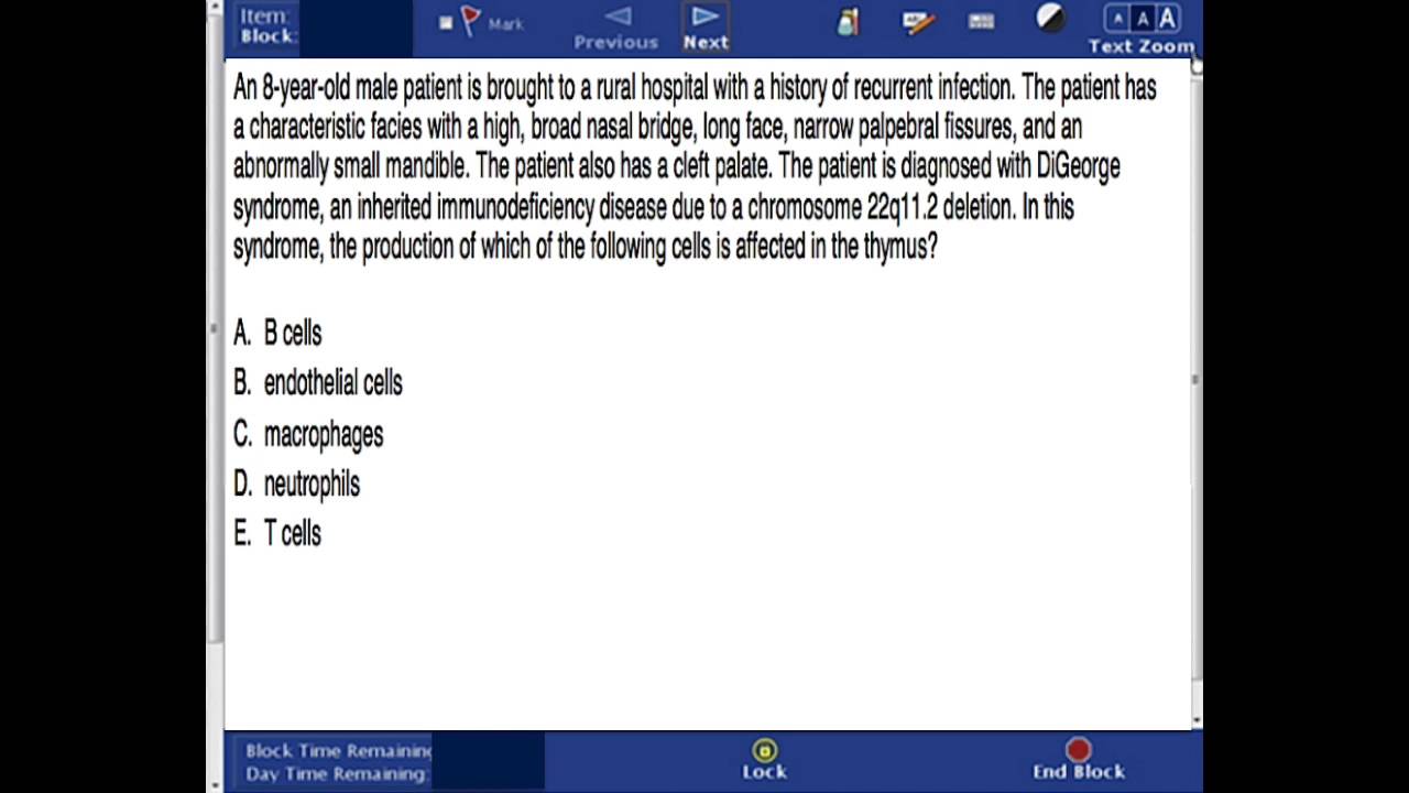 USMLE Step 1: Question 17 (with answer and explanation) - YouTube