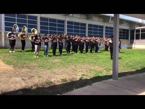 David W Carter High school band “The Box” - YouTube