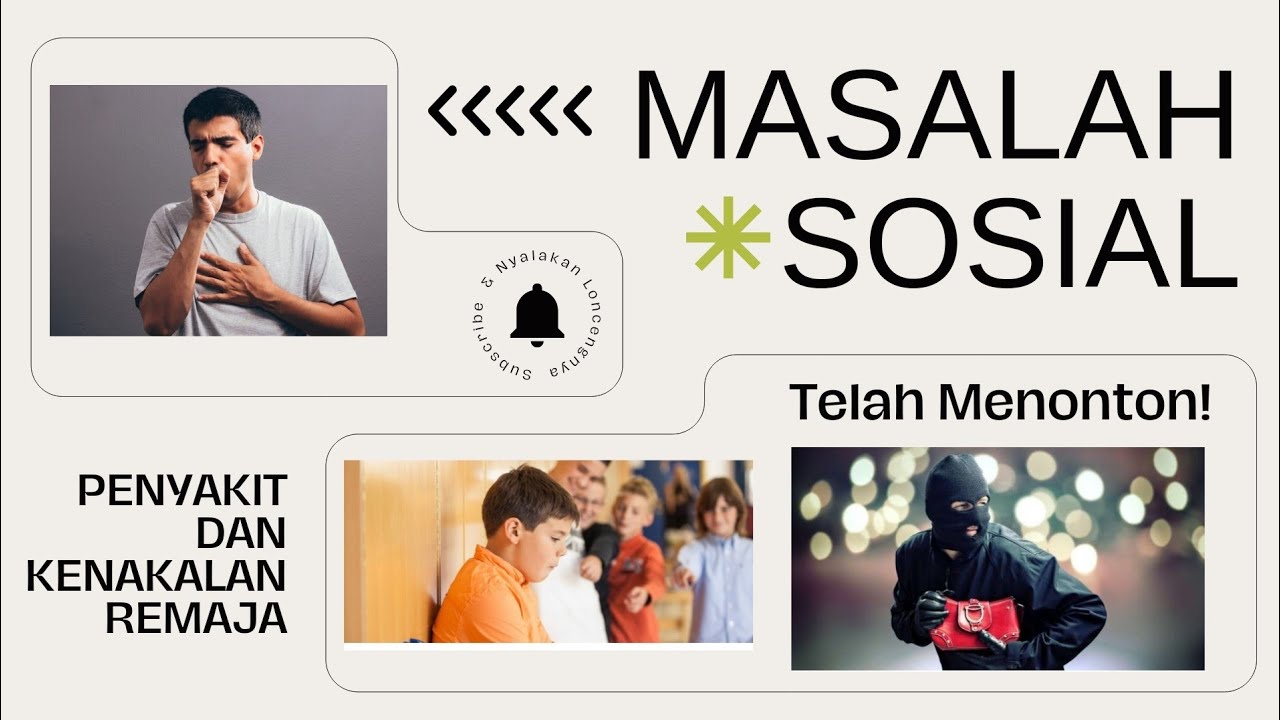 MASALAH SOSIAL (PENYAKIT&KENAKALAN REMAJA) SHORT FILM - YouTube