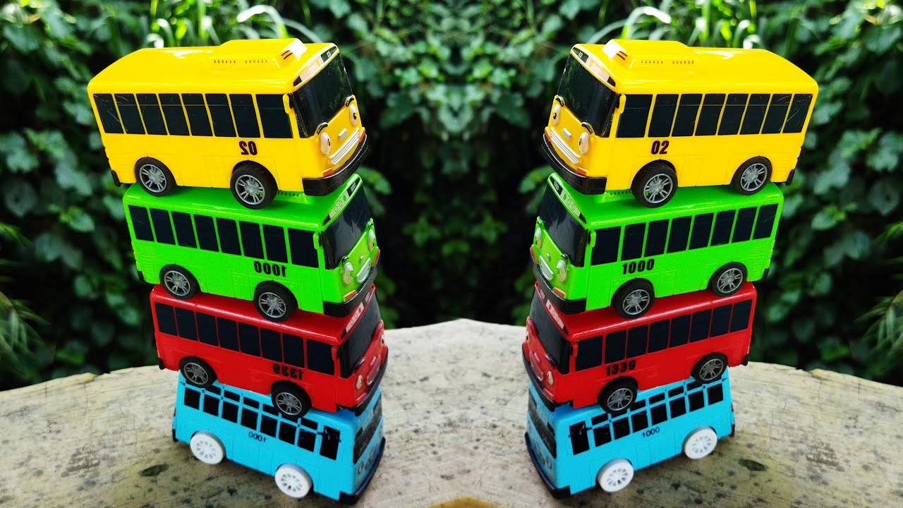 MOBIL BUS TAYO BERTINGKAT, ADA LANI, ROGI, GANI, DAN TAYO - YouTube