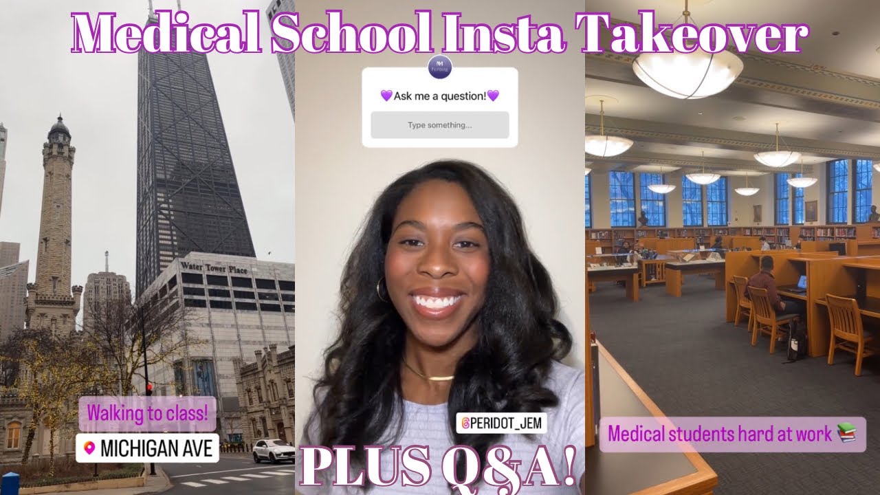 Medical School Instagram Takeover PLUS Q&A! - YouTube