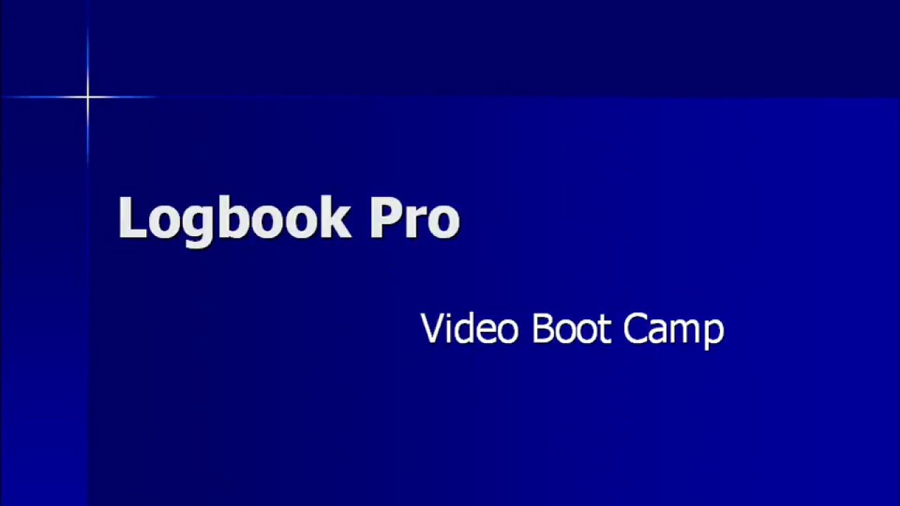 Logbook Pro Desktop Intro - YouTube