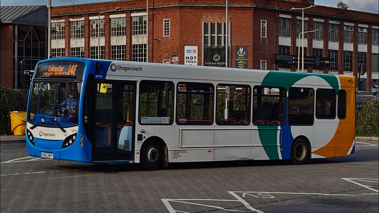 Ride on Stagecoach ADL Enviro 200 36759 (KX62 BVY) Route 148 - YouTube