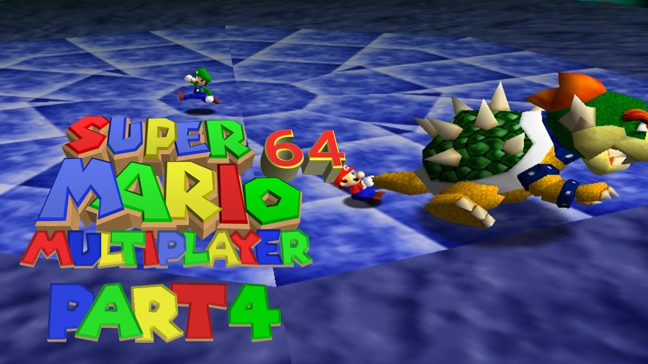 Let's Play Super Mario 64 Multiplayer - Part 4 - ft. M00sician - YouTube