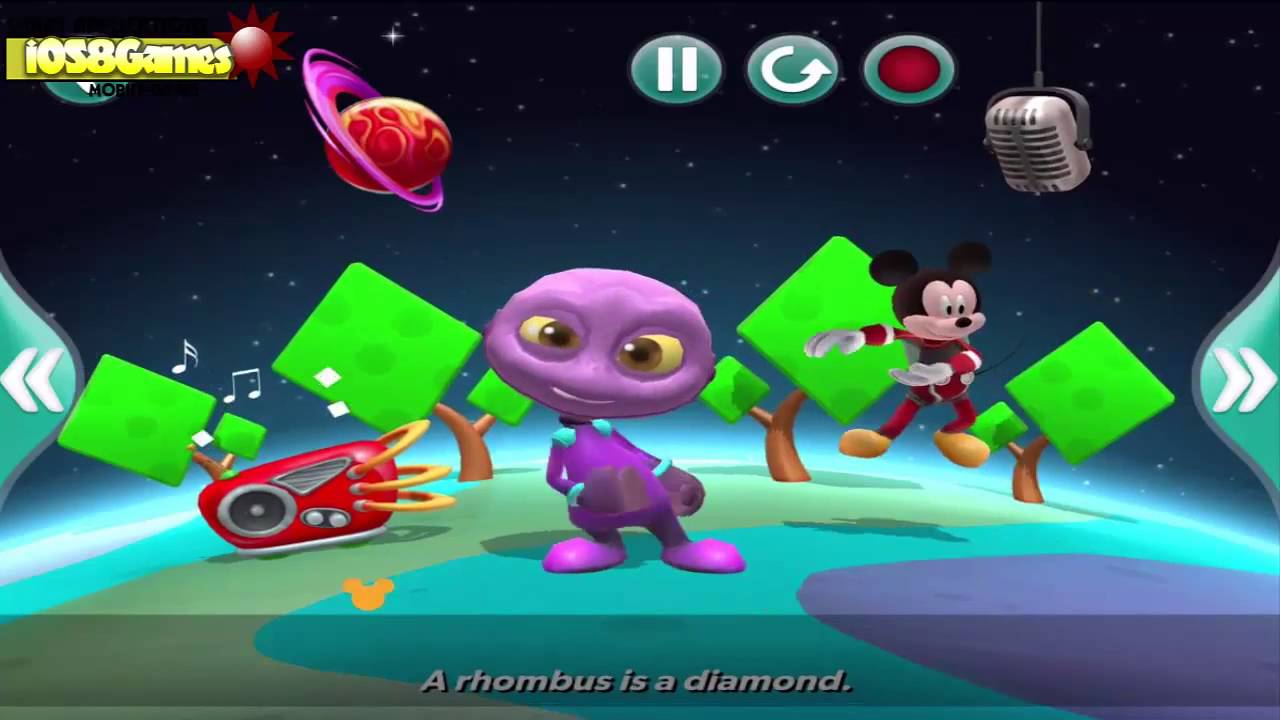 Disney Mickey’s Shapes Sing Along Game by Disney Imagicademy Game - YouTube