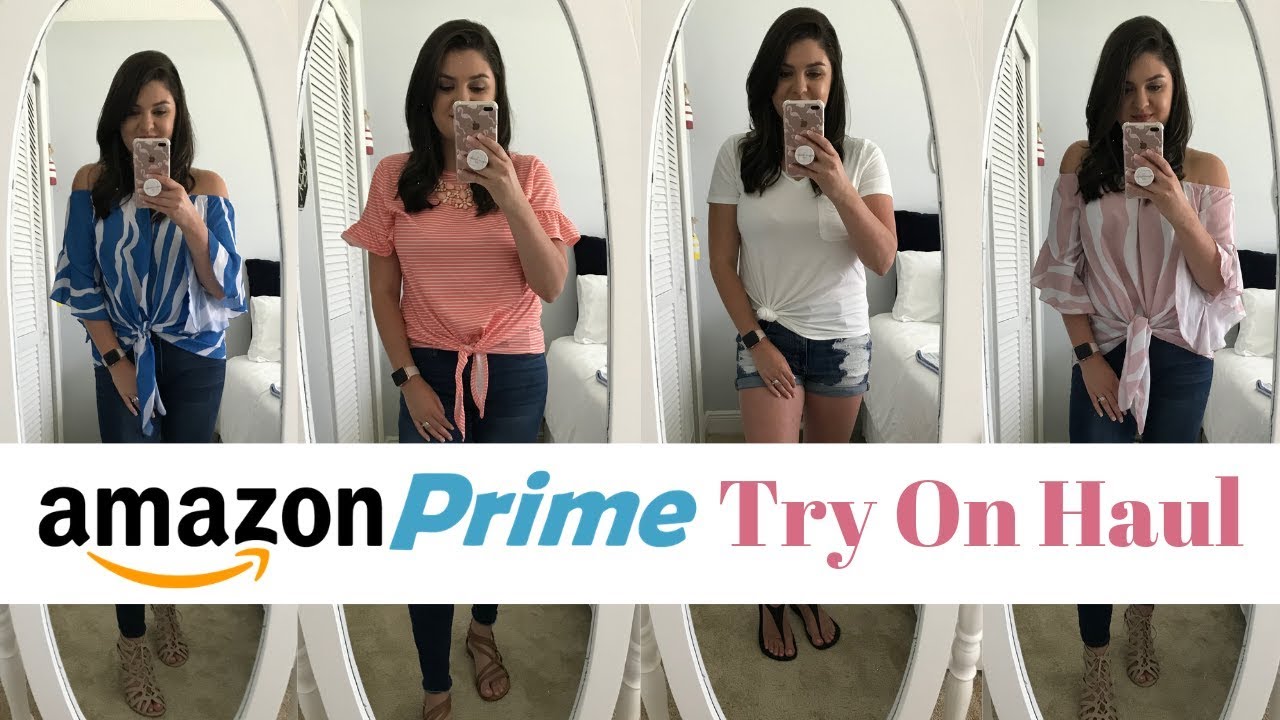 Amazon Try On Haul | Perfect Summer Tops! - YouTube