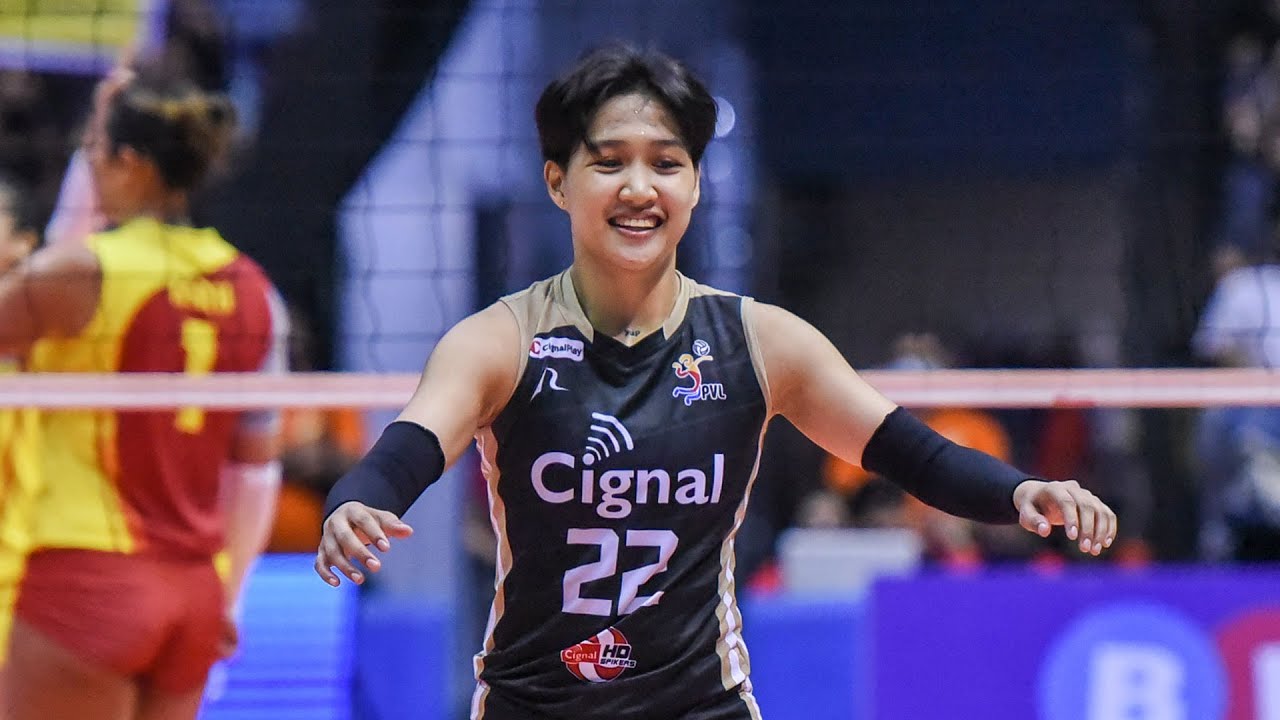 Gel Cayuna steers Cignal to crucial win | 2022 PVL Reinforced ...