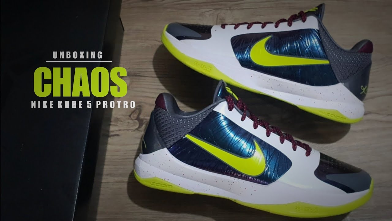 UNBOXING Nike Kobe 5 Protro Chaos 2020 #inboxtogo - YouTube