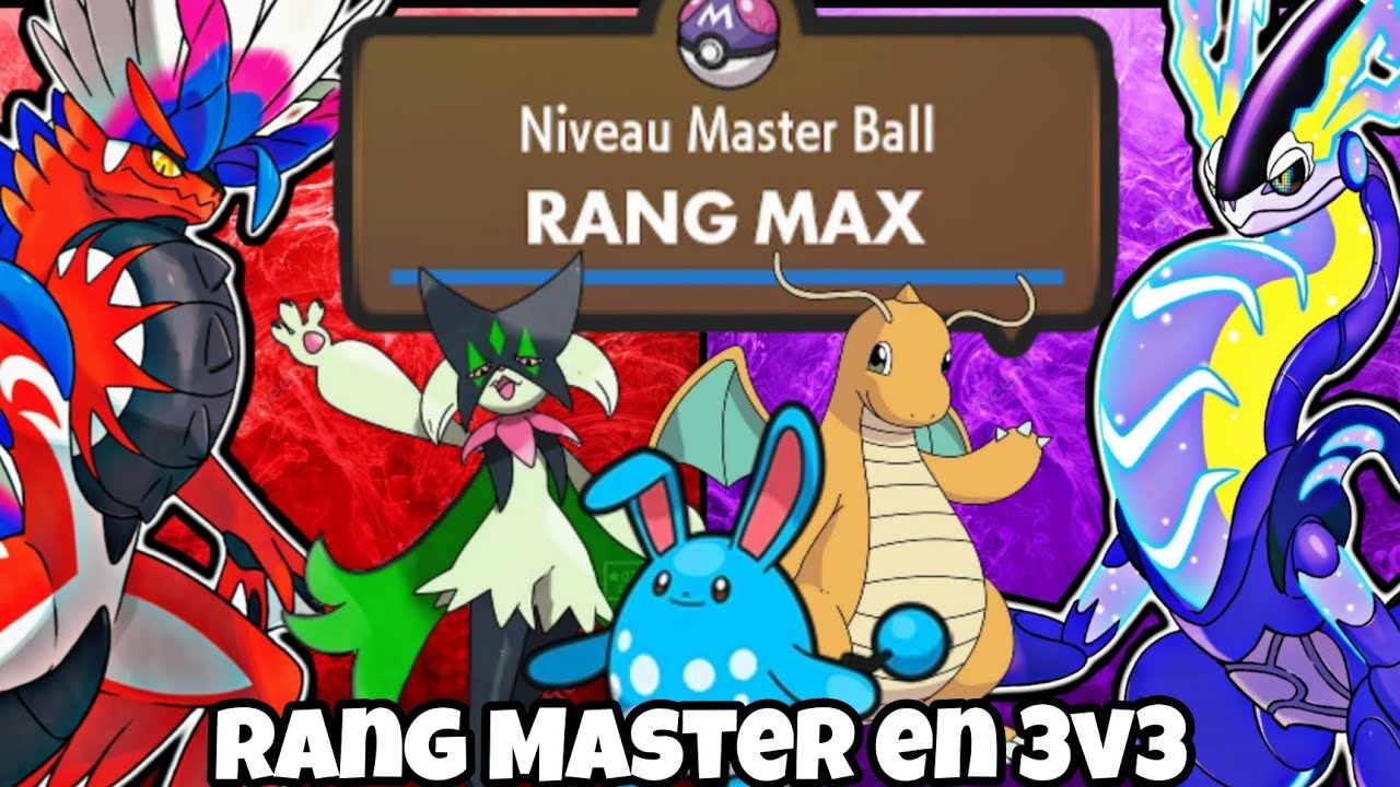 PASSER MASTER BALL 3VS3 TRÈS FACILEMENT SUR POKÉMON VIOLET ÉCARLATE ...