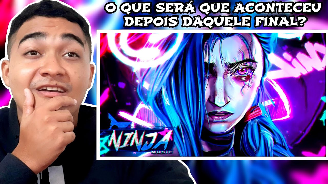 Reagindo a Monstro | Jinx (Arcane) | Ninja - YouTube