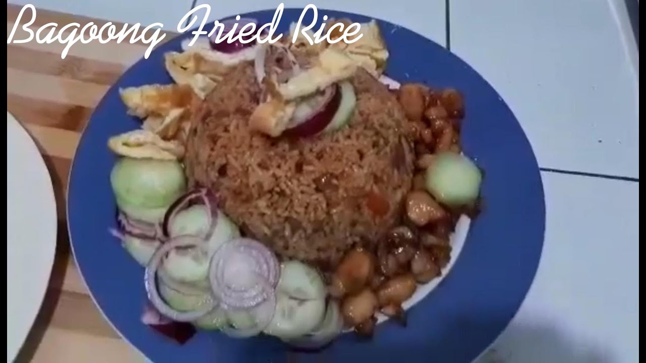 Bagoong Fried Rice - YouTube