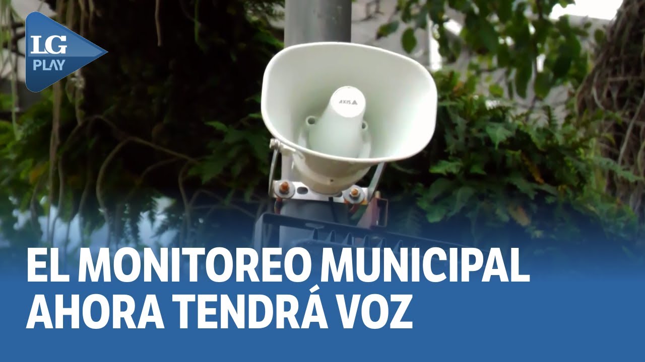 La Municipalidad instaló megáfonos para cuidar los espacios públicos a ...