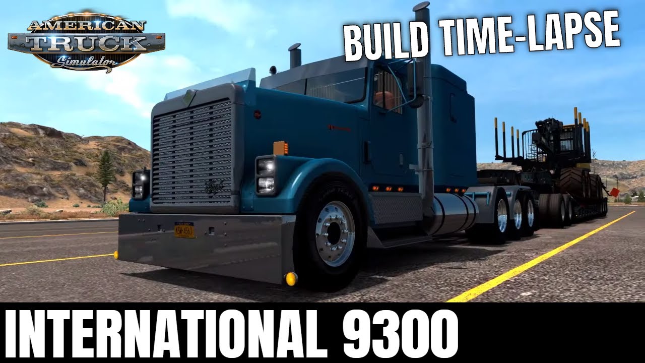 INTERNATIONAL 9300i TRUCK SHOWCASE AND TIME LAPSE BUILD | KISHADOWALKER ...