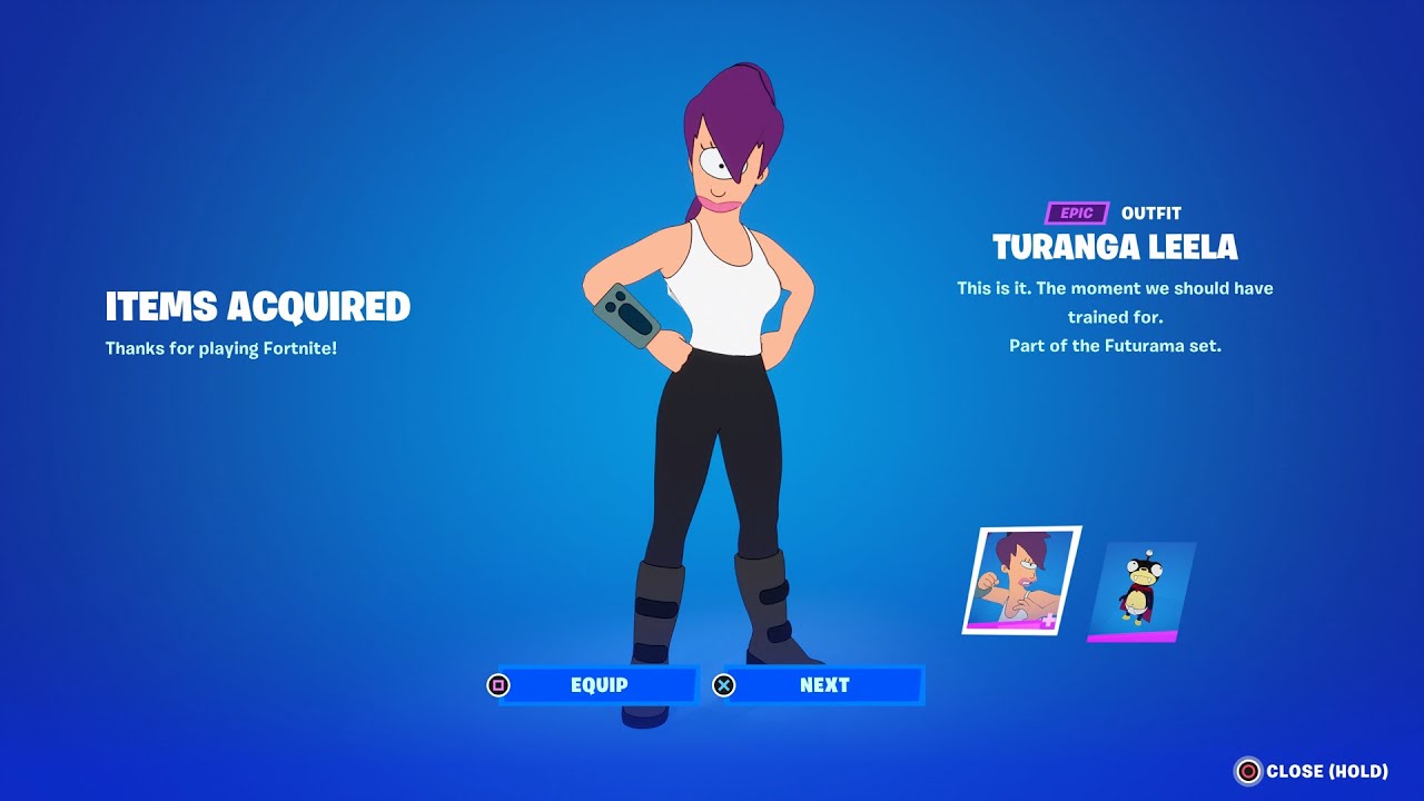 How To Get Turanga Leela Skin NOW FREE In Fortnite (Futurama Bundle ...