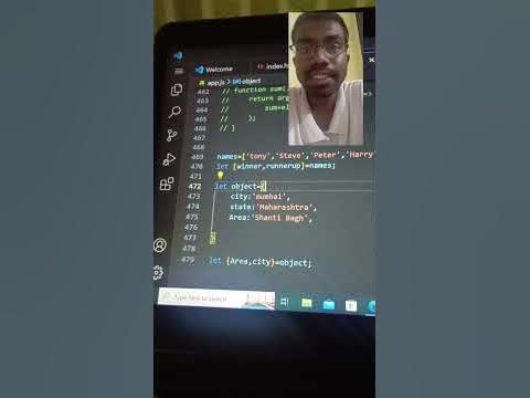 Web Development Challenge Day 69: Part 1- Destructing Concept in Arrays - YouTube