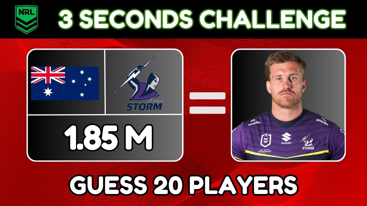 3 Hints 1 Player 🏉 NRL Quiz | Part 2 - YouTube
