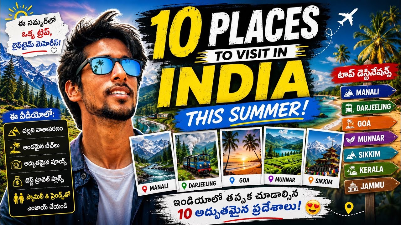 10 Places to visit in India (SUMMER) #top #travel #india #summer # ...