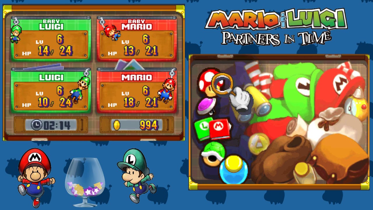 Mario & Luigi: Partners in Time - 2 - Visit the Scenic Horror Forest ...