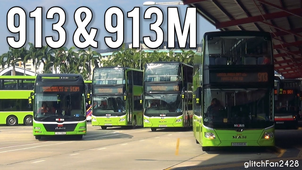 [SMRT] First Day - New Service 913M & Updated Route of Service 913 ...