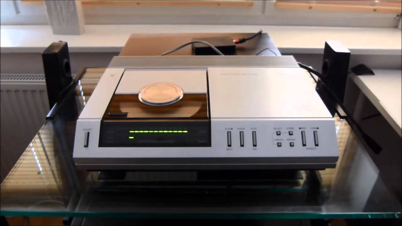 Philips CD100 Vintage CD Player | eBay item 131444732476 - YouTube